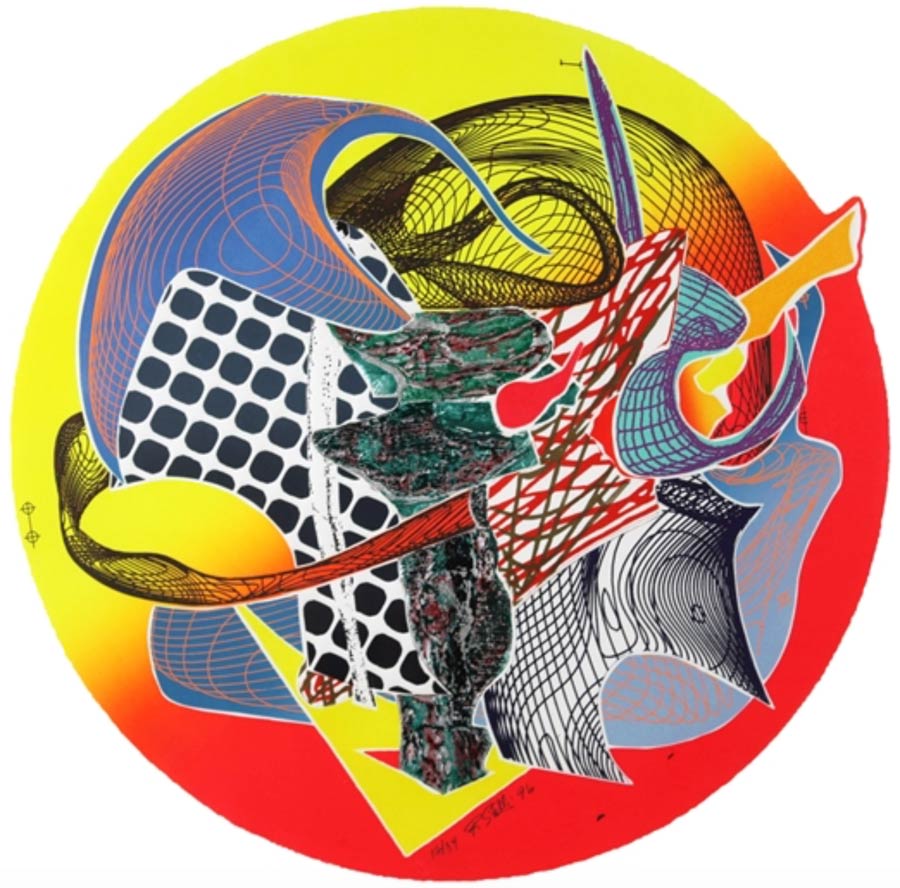 Frank Stella Printmaking